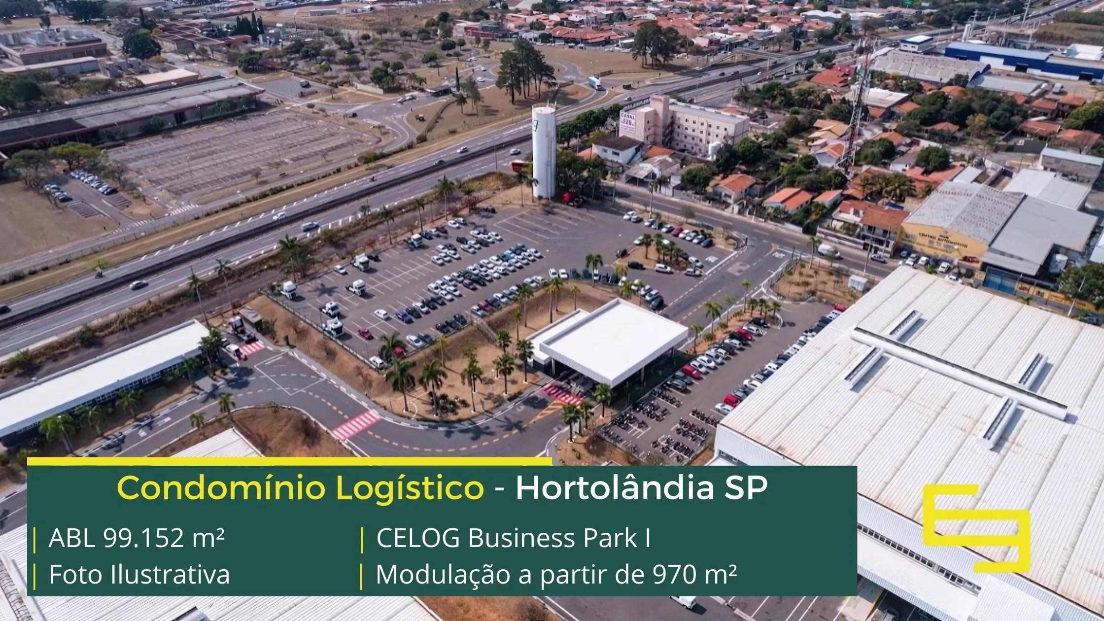 Galpões em Hortolândia - CELOG Business Park I