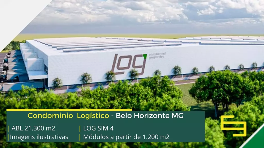 Aluguel de Galpão em BH - Condomínio LOG Sim 4