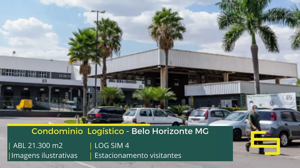 Aluguel de Galpão em BH - Condomínio LOG Sim 4