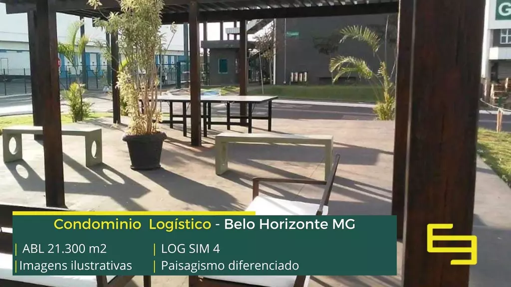 Aluguel de Galpão em BH - Condomínio LOG Sim 4