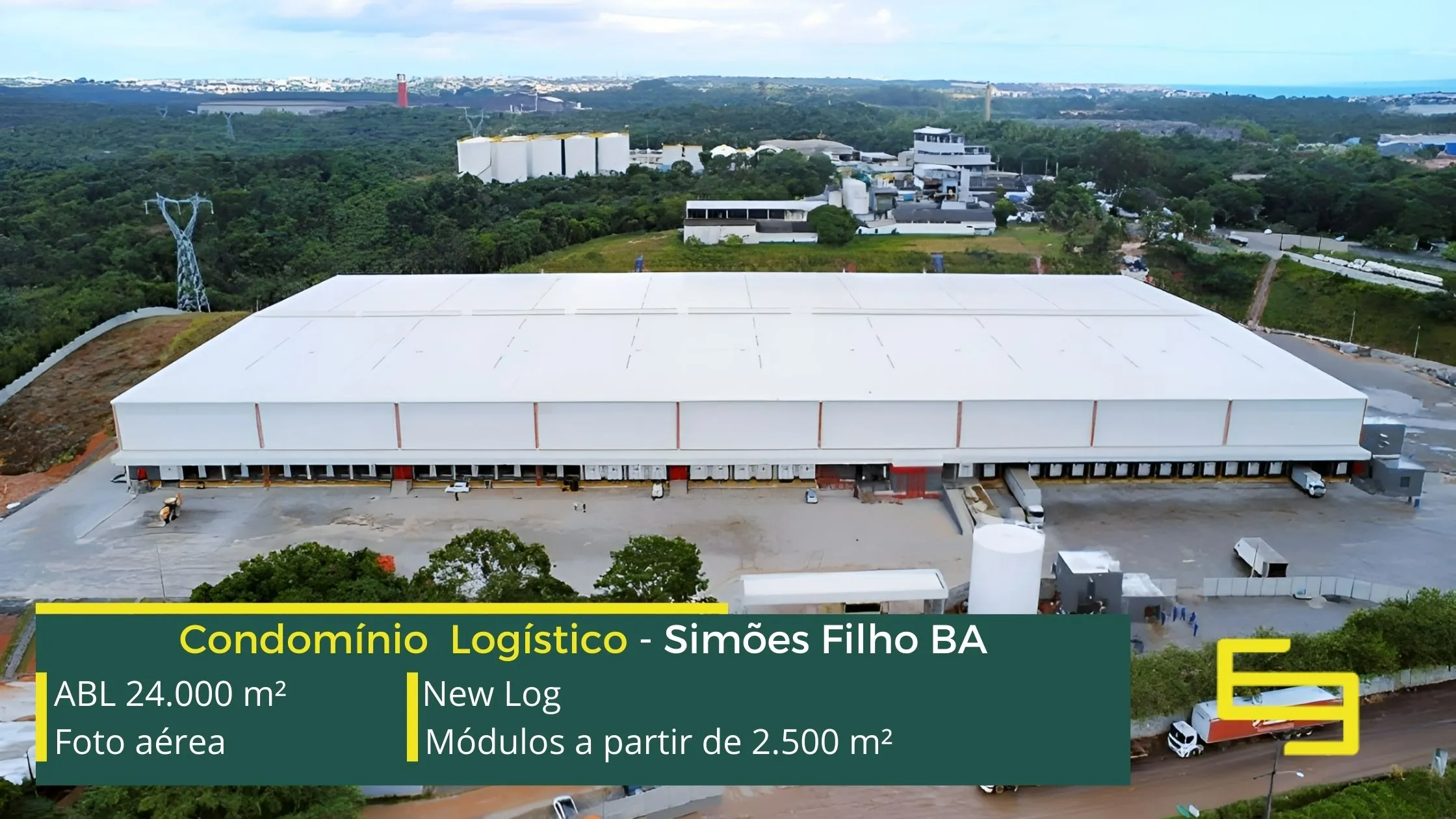 Locação de galpão em Simões Filho - New Log